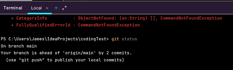 [Github] Committed in IntelliJ but Not Pushed to GitHub