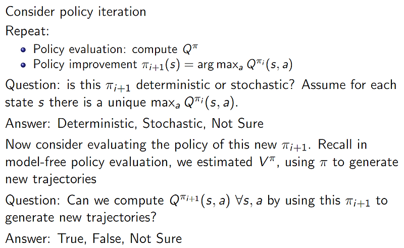 [CS234] Reinforcement Learning: Lecture 4