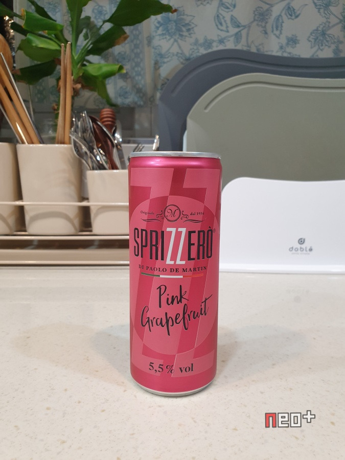 [주류 285][캔-250ml] 스프릿제로 핑크 자몽(SPRIZZERO PINK GRAPEFRUIT)