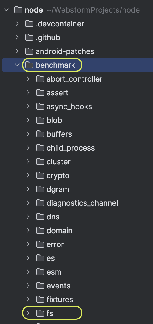 [오픈소스 컨트리뷰션] Node - fs.cpSync 벤치마킹 파일 수정