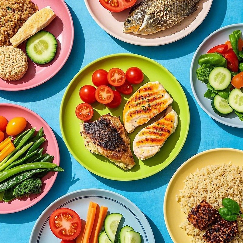 건강한 식습관 방법과 중요성 :: 1분 전 :: 2HAN_PAPA