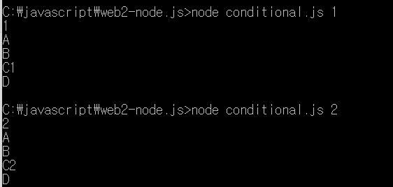 생활코딩 WEB2 - Node.js 필기 정리(처음~글목록 출력하기)