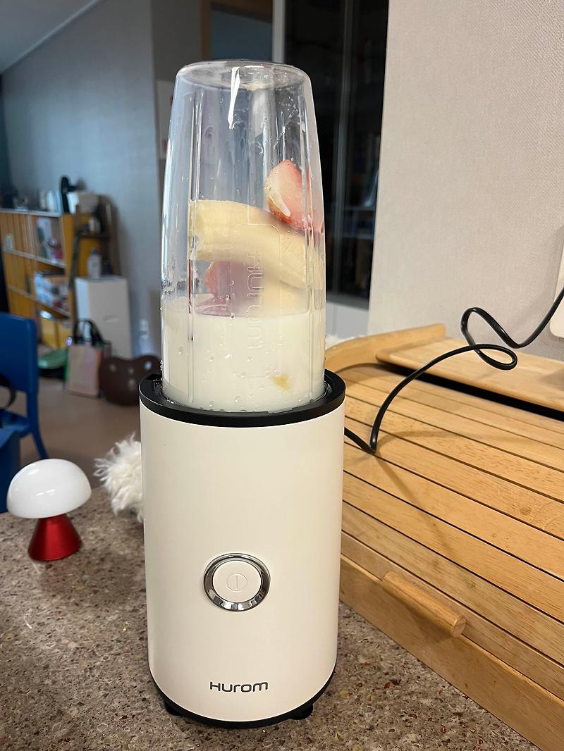 제품리뷰 - 휴롬 파워 블렌더 BL-D01 웜화이트 후기