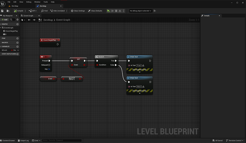 [UE5] Branch, Sequence, Flip Flop