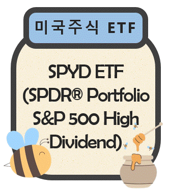 미국 ETF(90) - SPYD ETF(미국 S&P500지수 추종, 고배당)