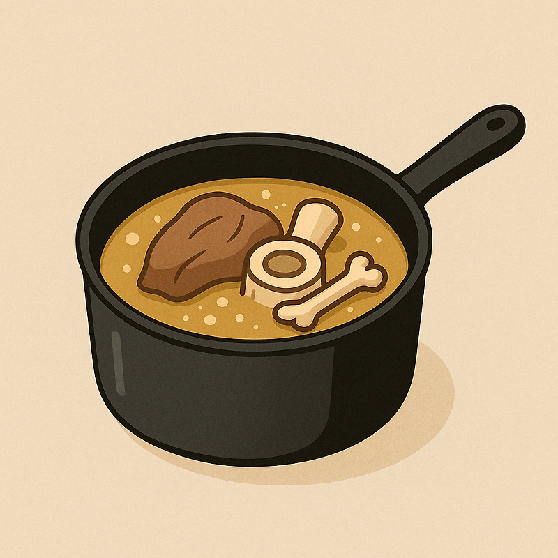 [GAPS 식단 시리즈 #3] 갭스 1단계의 핵심, 육수(Meat Stock) 끓이는 법