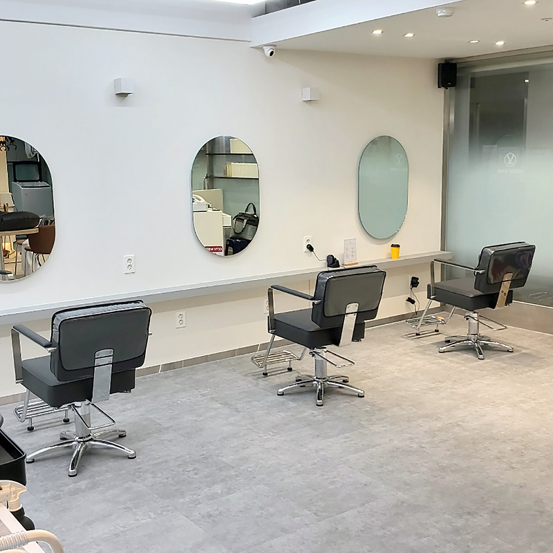 미용실오픈 역삼 유 헤어 미래로 유니크미용의자 미래로 아카데미 샴푸대 히미쯔 헤드스파 워맥스 웨이브셋 보그 Led열기구 그리에이트 미니미니 입점완료