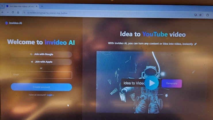 자동영상제작 인비디오AI 쿠폰 invideo al 인스타릴스제작 쇼츠제작