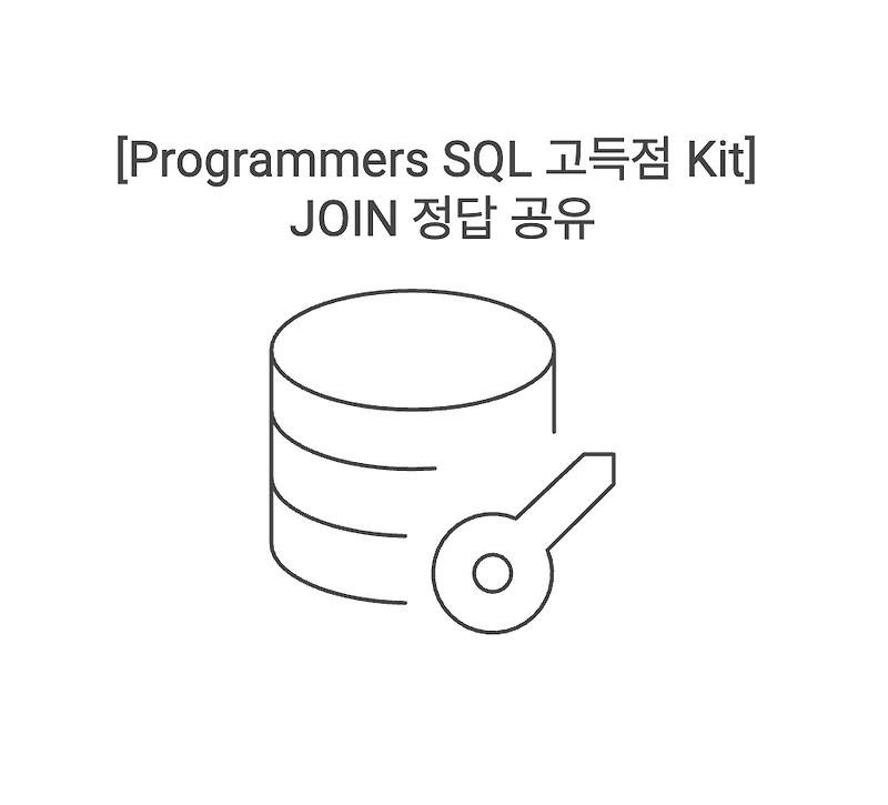 [Programmers SQL 고득점 Kit] JOIN 정답 공유