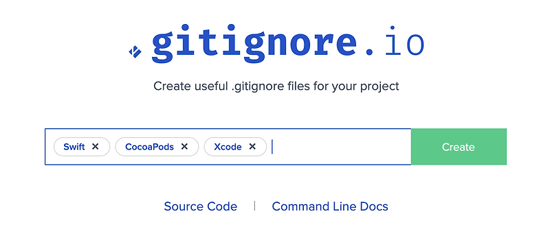 gitignore 파일 생성