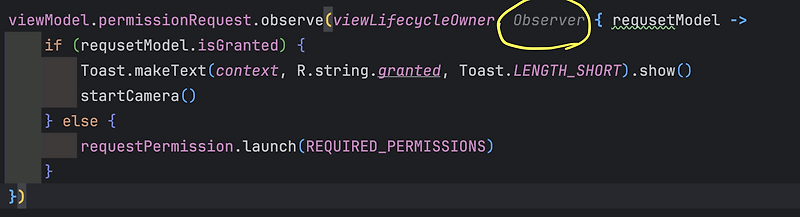 Android Kotlin redundant sam constructor observer