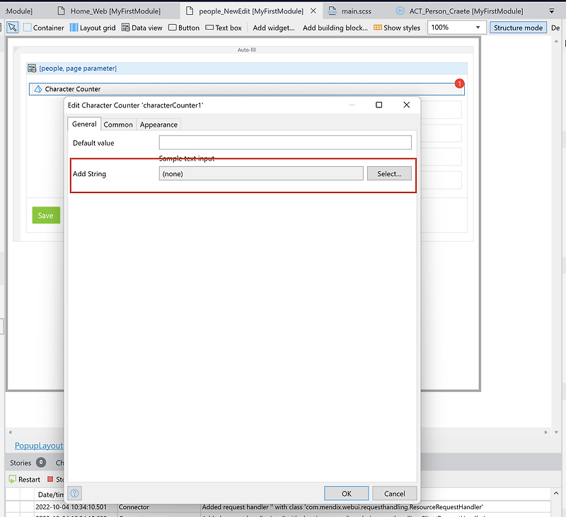 Connecting Mendix Data and Our Widget