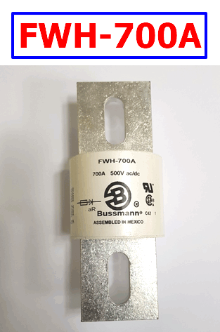 FWH-700A (500V, 700A) - 부스만휴즈