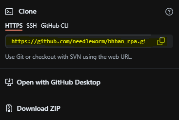 코딩맛집 :: git bash clone 외부 html (프로젝트 클론)