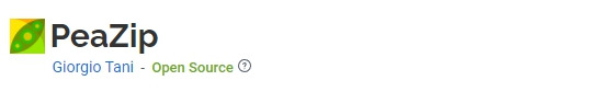 PeaZip 무료 다운로드