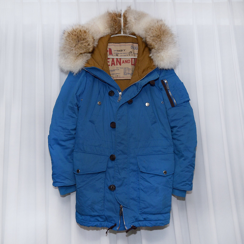 디스퀘어드 몬스터퍼 코튼 캔버스 N3B 야상 롱패딩 (46 / 100+)