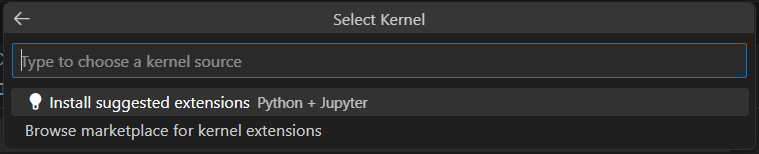 [vscode] select kernel 문제 해결하기 / kernel이 하나도 안 나타날 때