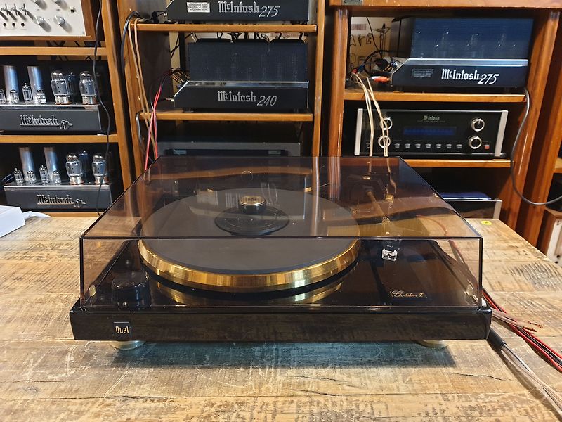 보기드믄 DuaL 듀얼 Golden1 턴테이블 입니다 -A급 220V-(ending)