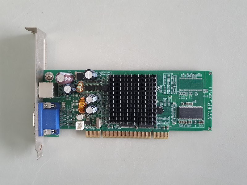 NVIDIA NV19PL Rev:1.2 PCI Video Card