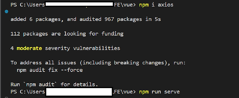 [Spring boot + Vue.js axios 통신] Spring boot에서 Vue연동하기 — 개발 기록장