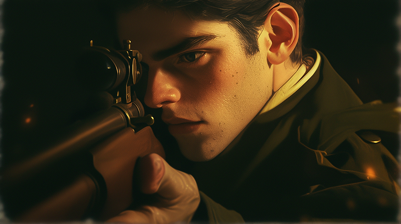 The Sniper by Liam O'Flaherty (Intermediate)