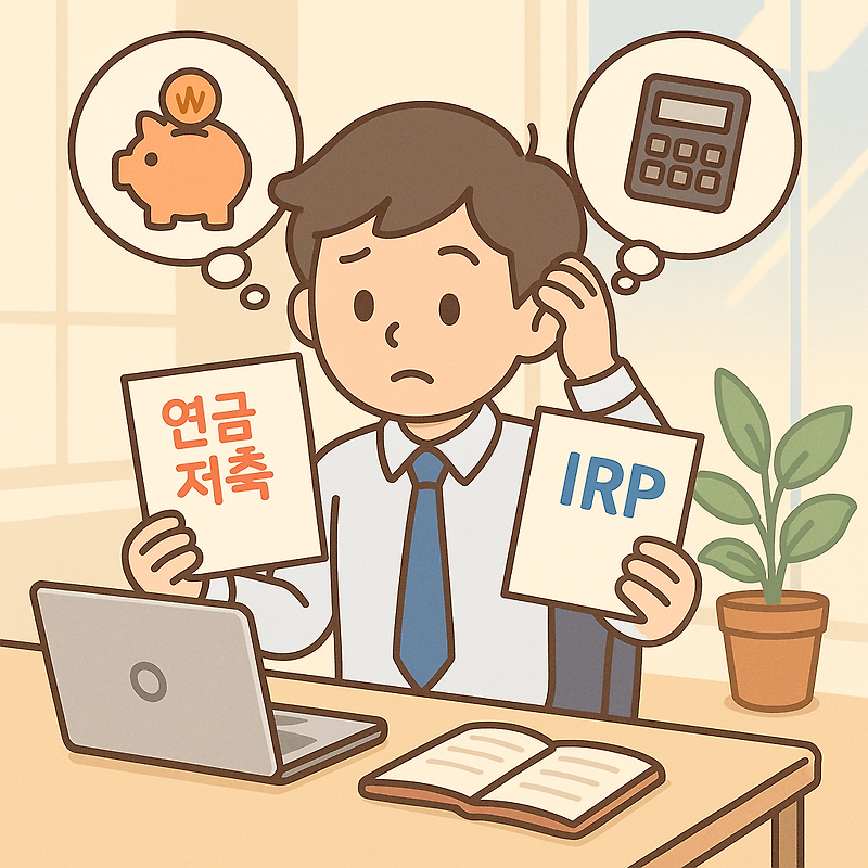 월급쟁이 재테크 핵심, 연금저축 vs IRP 어디에 먼저 넣어야 할까?