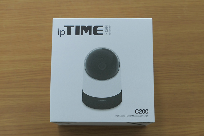 IP카메라, ipTIME C200 개봉기