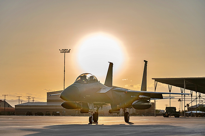 전영역에 걸쳐 공군력을 강화하는 무장학교 통합 훈련 WSINT 출격