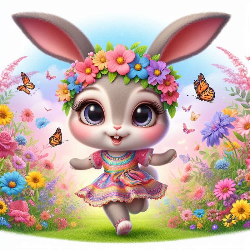 귀요미 토끼 캐릭터 3rd