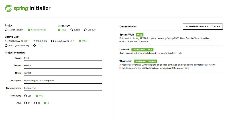 [스프링 MVC 1편] intelliJ 쓰기 싫어서 내 멋대로 sts3로 프로젝트 생성하기 1 - 환경설정