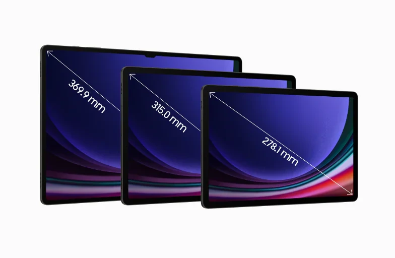 삼성 갤럭시 탭 S9 시리즈 비교: S9, S9 울트라, S9 플러스 가격 및 모델별 특징