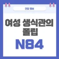 여성생식관의 폴립 N84 코드 총정리