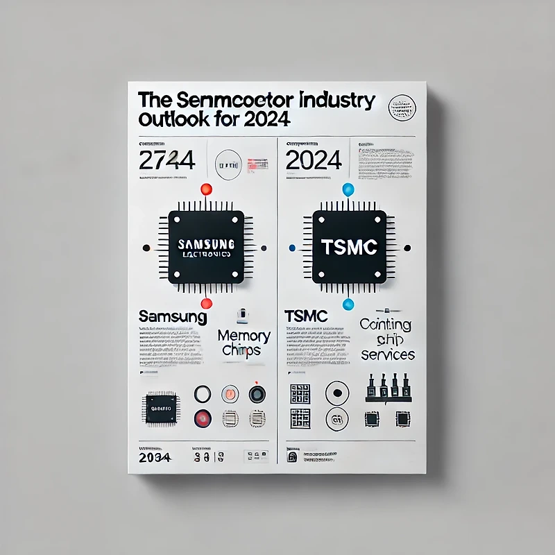 반도체 산업 전망: 삼성전자 vs TSMC, 2024년 경쟁 구도 분석