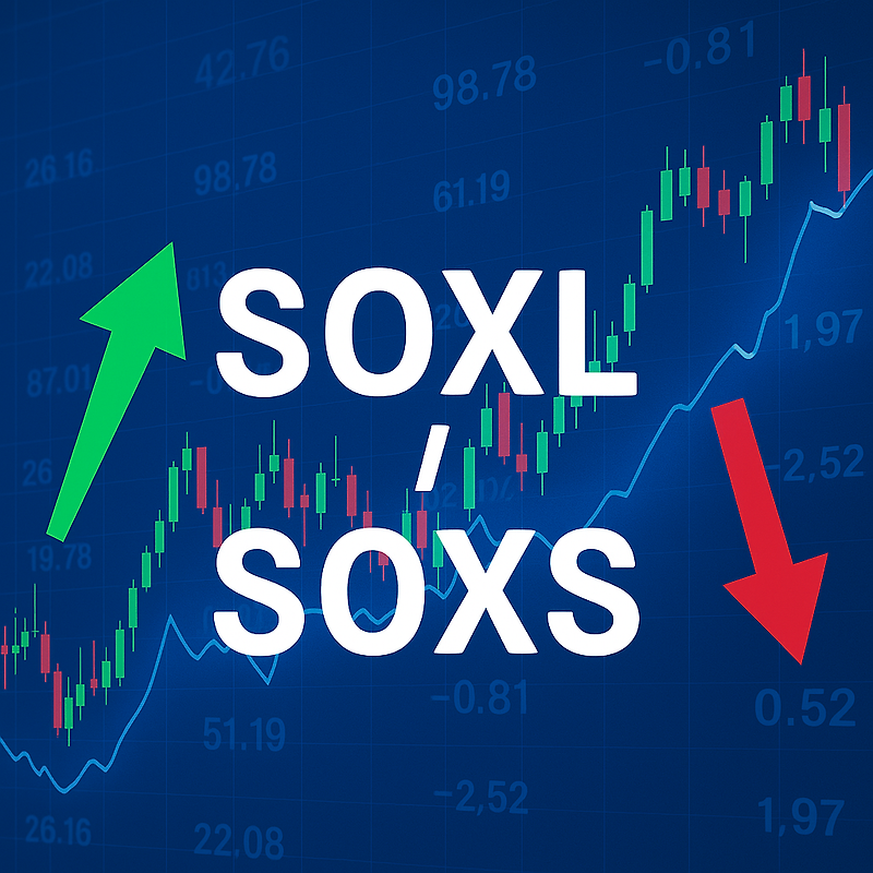 2025년 5월 1일 SOXL/SOXS 주가 폭풍 전야? 금리 결정 앞두고 변동성 주의보!