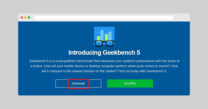 긱벤치 (Geekbench) PC버전