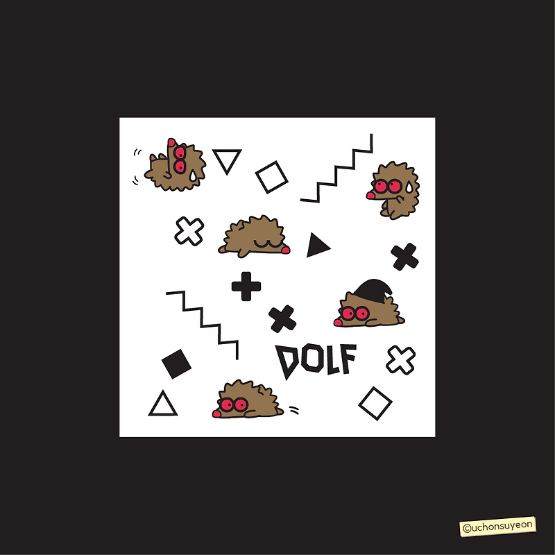 까시와 마법놀이터 - 돌프 Character design - dolf