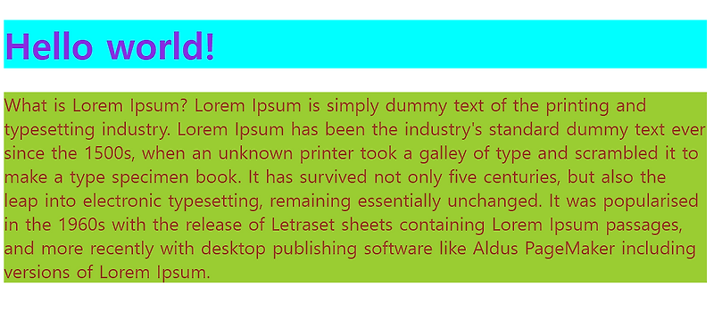 Css 컬러 백그라운드 텍스트