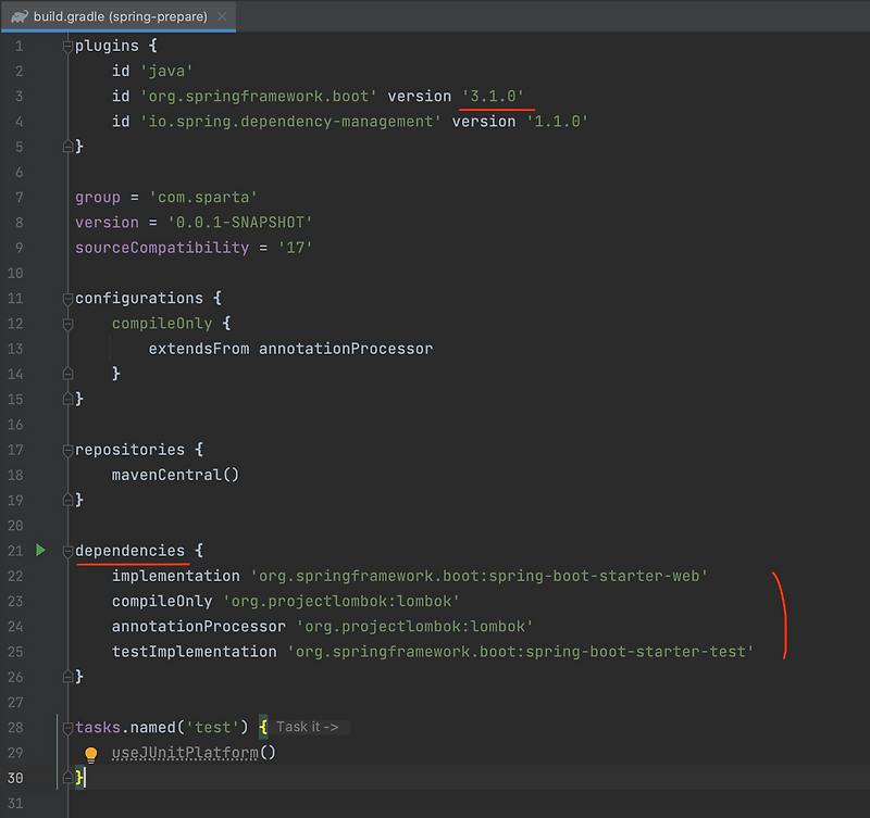 [TIL] Gradle, Tomcat, 테스트 코드, Lombok, Spring MVC, 정적 및 동적 페이지