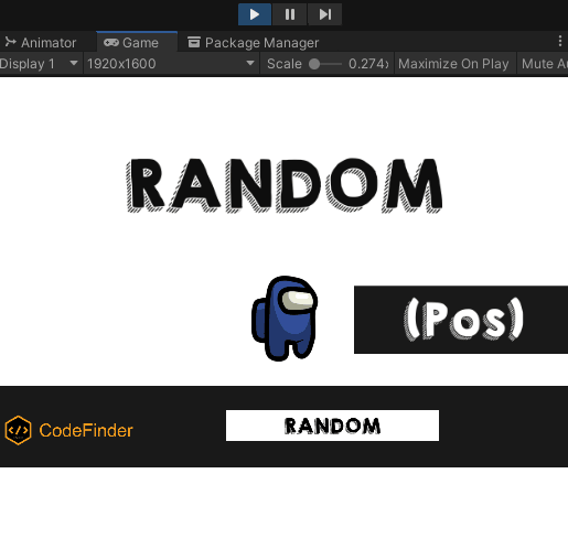 Unity Random Position in Screen (Random Range)