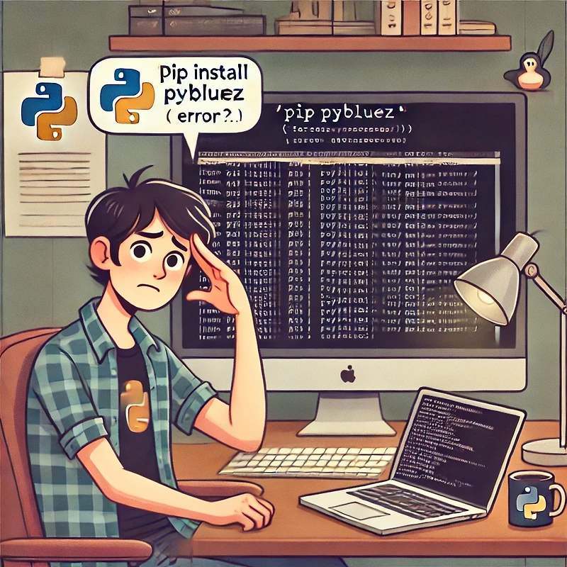 [Python] pip install pybluez 실패