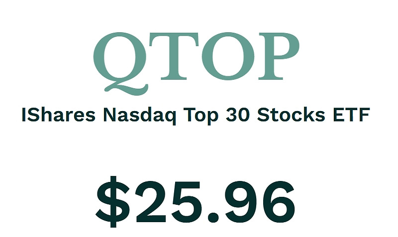 [ QTOP ] - 나스닥 상위 30종목에 집중 투자하는 ETF