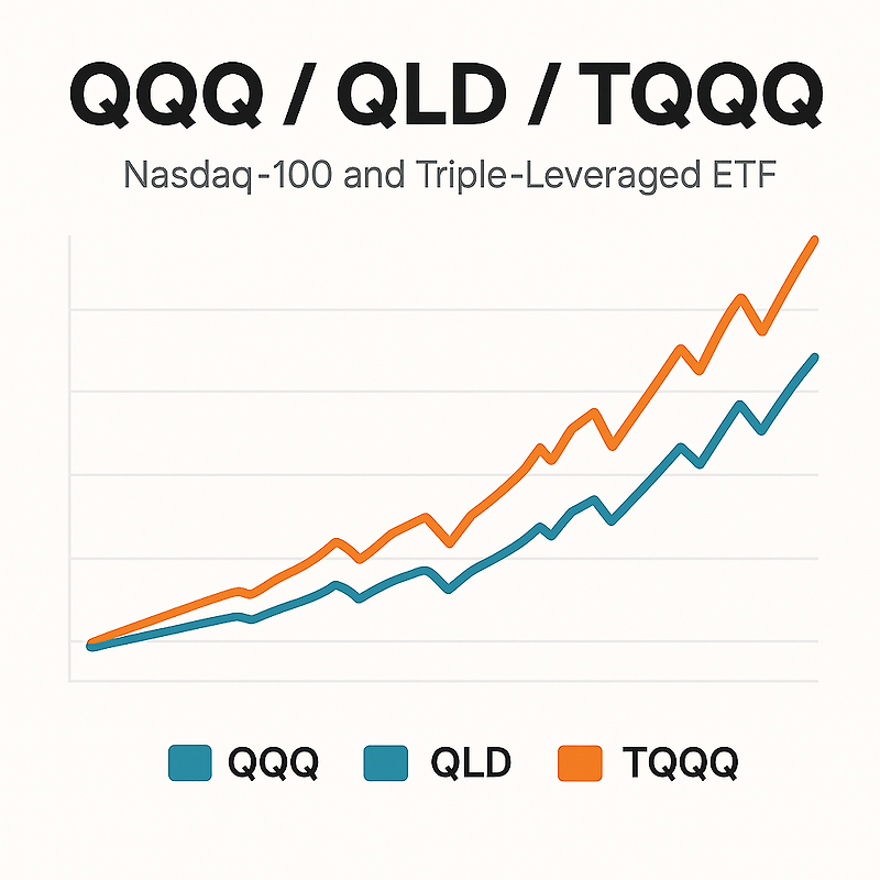 📌 나스닥 ETF 3형제 완전 분석 – QQQ, QLD, TQQQ의 모든 것