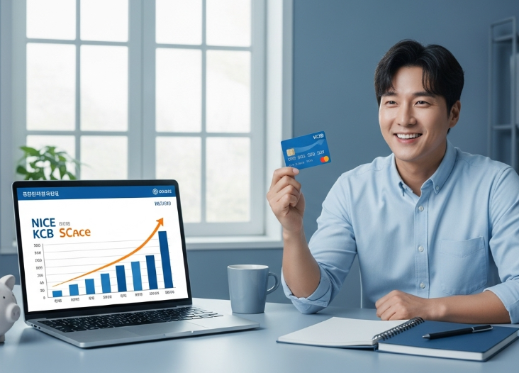 2025년 내 신용점수, 이렇게 올리자! NICE & KCB 신용평가사 완벽 관리 가이드 (리밋넘기 실제 경험담)