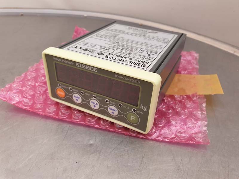 Weight Indicator DC 24V DiN Type Digital Controller SI580E