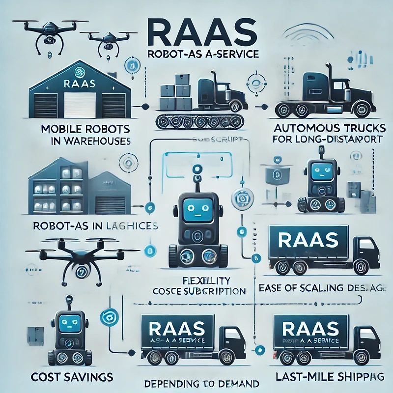 서비스형 로봇(Robot-as-a-Service): 물류 산업의 혁신적인 미래