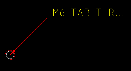 탭 지시선 넣기, THL :: XiCAD & etc...