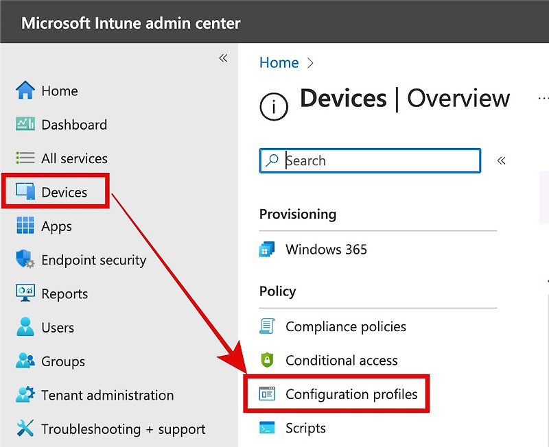 Intune에서 Mac 원격 접속(화면 공유) 차단 정책 생성 방법 :: Benjamin's Note