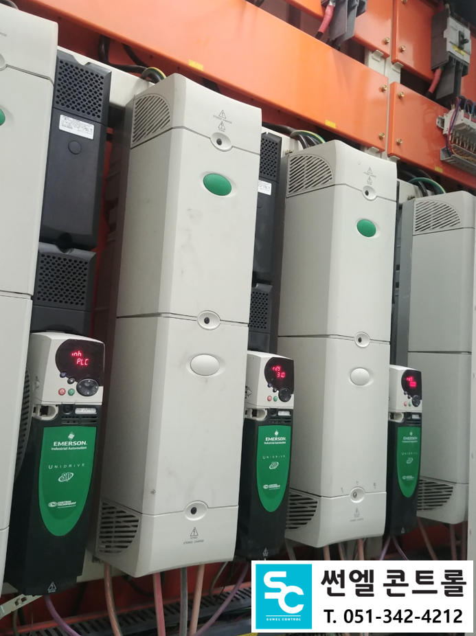 [ SP5402 적용사례 ] Unidrive SP5402 (75kW) + SP4402 (37kW) + SKB3400150 (1 ...