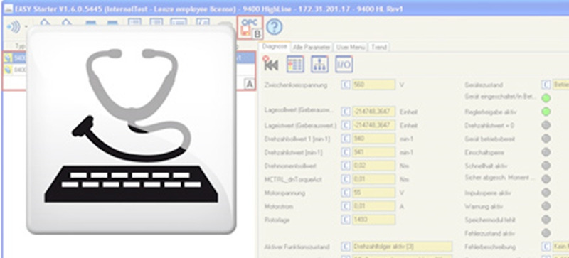 How to use Lenze software - EasyStarter (1)