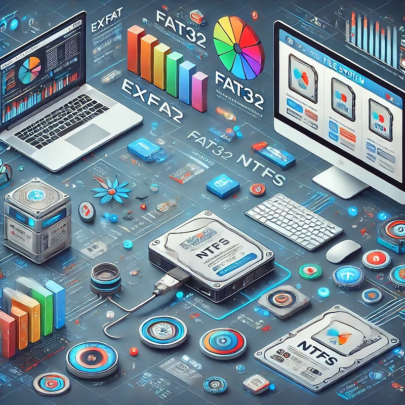 exFAT, FAT32, NTFS 차이점 비교 :: Always Smile Day
